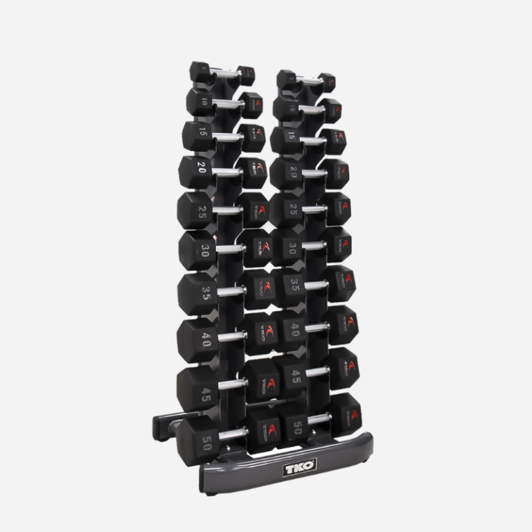 10 Pair Vertical Dumbbell Rack, GRAPHITE - Studion Fitness